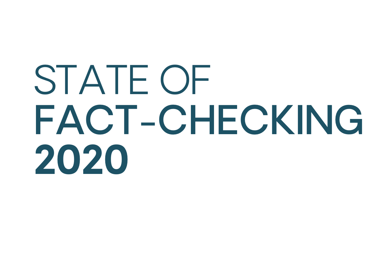 【Global Fact 7研究】2020事實查核形勢報告：商業性查核組織快速成長 - 看見真實，才能打造美好台灣